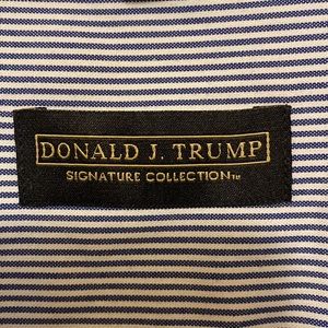 Donald Trump | Shirts | Donald Trump Pinstripe Dress Shirt | Poshmark